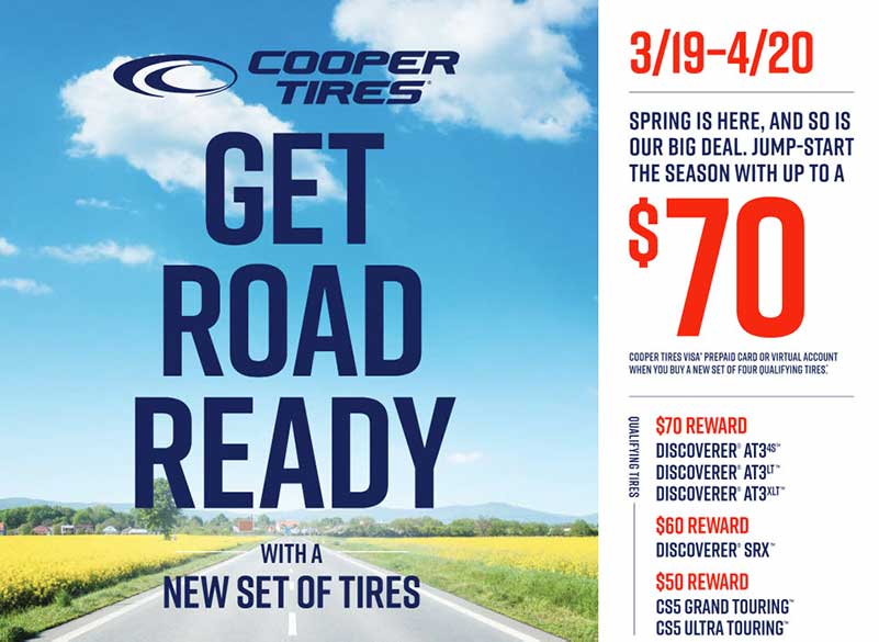 Rebates and Promotions | S&S Tires