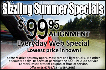 Coupons in Lexington & Nicholasville, KY | S&S Tire